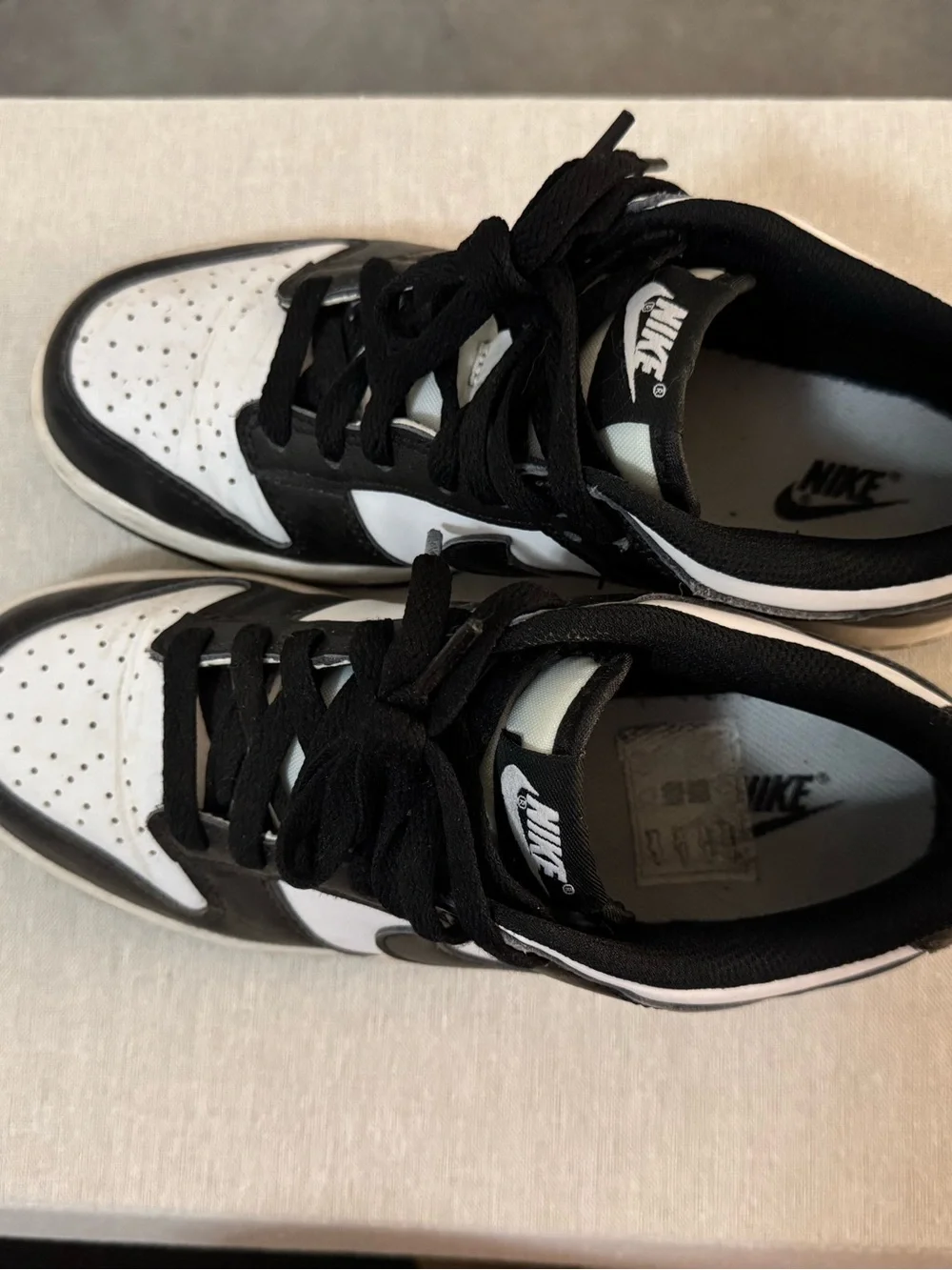 Nike | Shoes | Nike Dunk Low Shoes In The Popular Panda Black And White ...